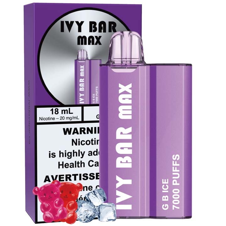 Ivy Bar Max 7000 Puffs-10CT – Fortune Supply